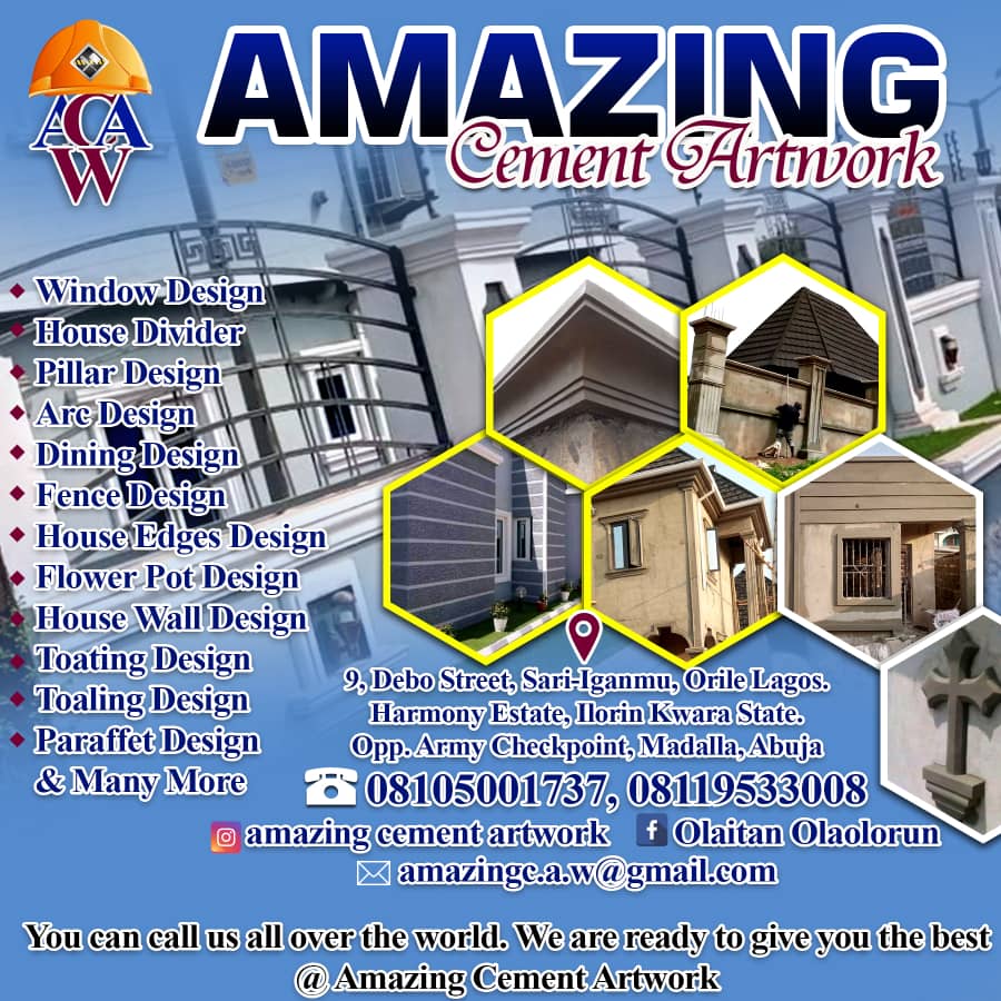 AMAZING CEMENT ARTWORK NG - Construct Ng