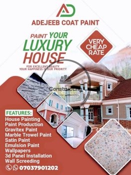 ADEJEEB COAT PAINT - Construct Ng