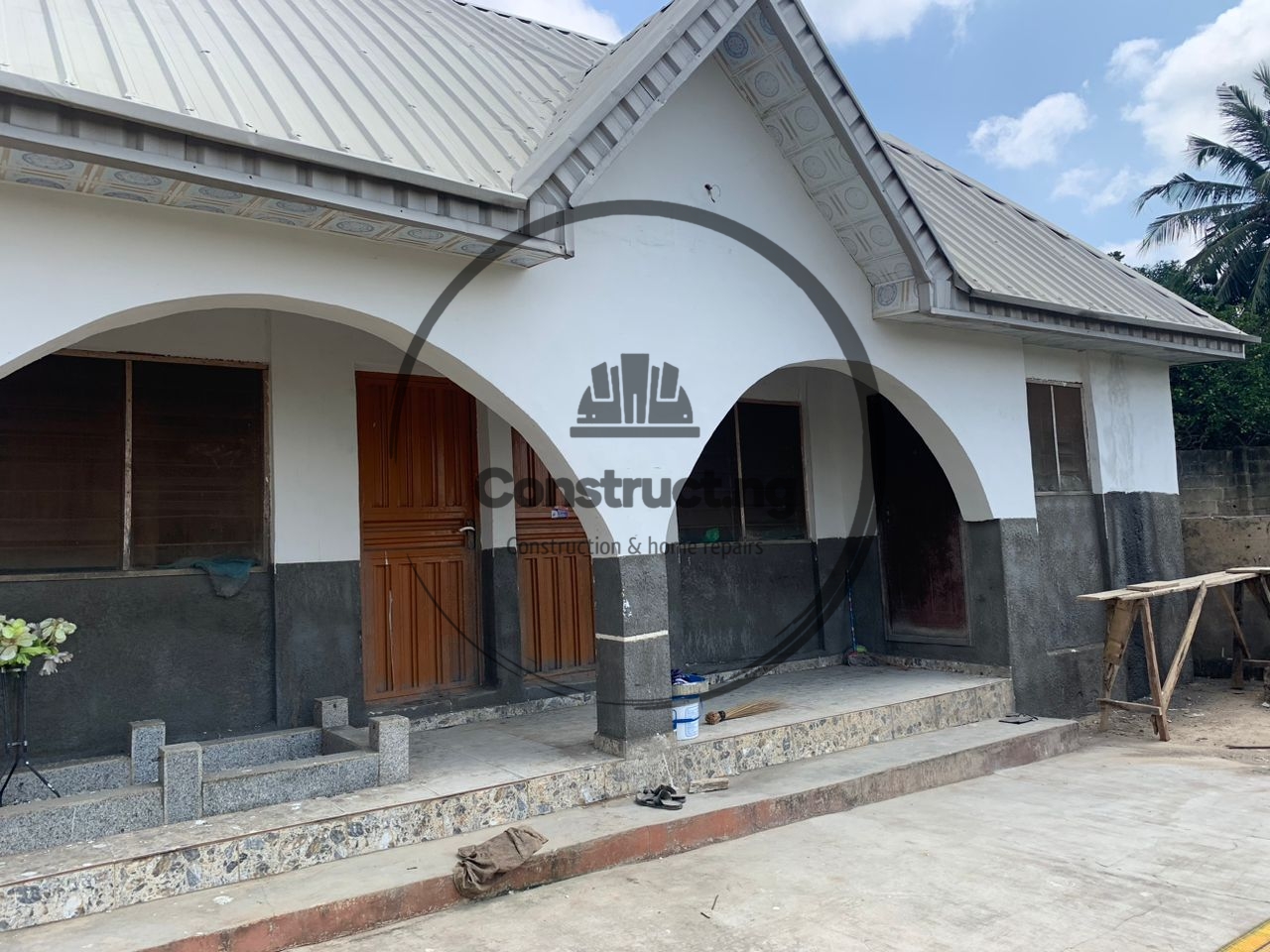 OP SCREEDING AND PAINTING - Construct Ng